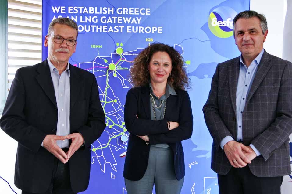 ΔΕΣΦΑ: Εναρξη κατασκευής του νέου αγωγού φυσικού αερίου, προς τη Δυτική ...